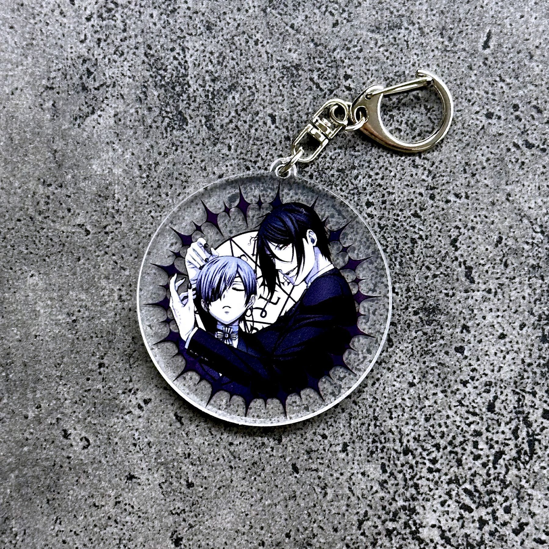 Купити Брелок Себастьян Міхаєліс і Сієль Фантомгайв / Black Butler ...